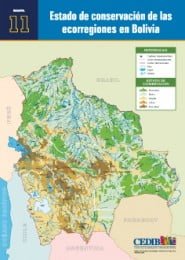 Mapa Estado de conservación de las ecorregiones en Bolivia - La nueva CEDIB